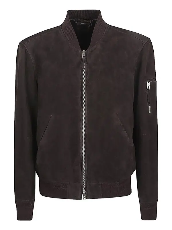 TOM FORD Bomber Jacket - Brown