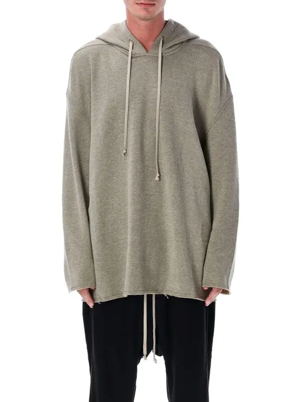 Rick Owens Hoodie - Melange Grey