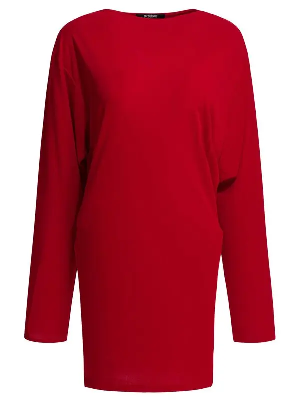 Jacquemus Mistral Mini Dress - Red