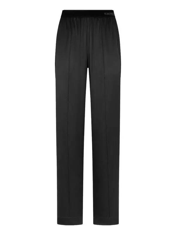 TOM FORD Silk Pajama Pants - Black