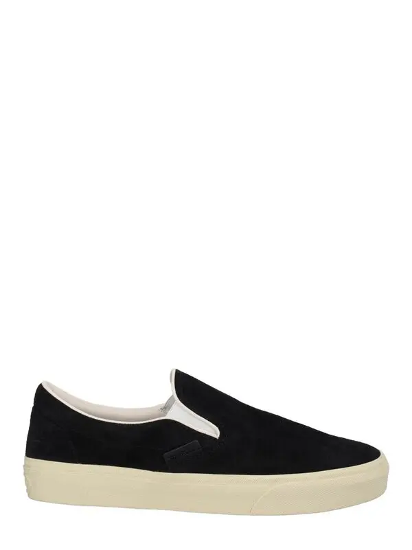 TOM FORD Leather Sneakers - Black