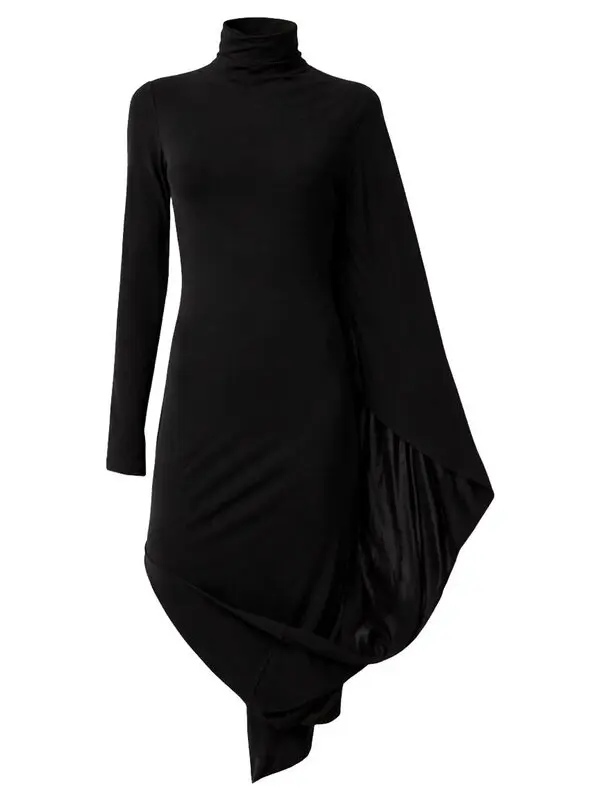 Stella McCartney Asymmetrical Dress - Black