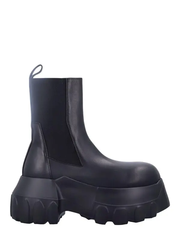 Rick Owens Chelsea Boots - Black