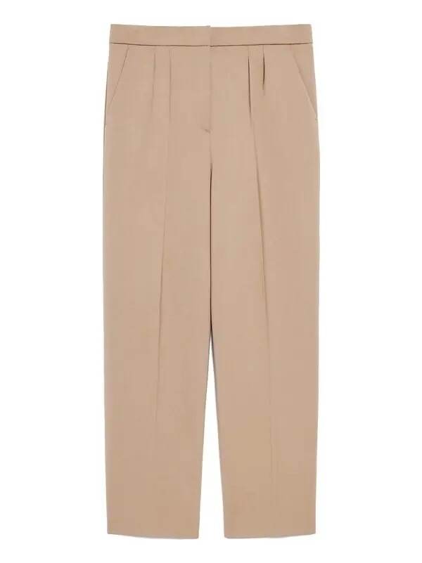 Max Mara Verbano Slim-fit Trousers - Nocciola