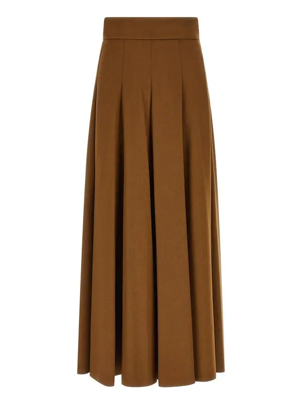 Max Mara Sagra Maxi Skirt - Brown