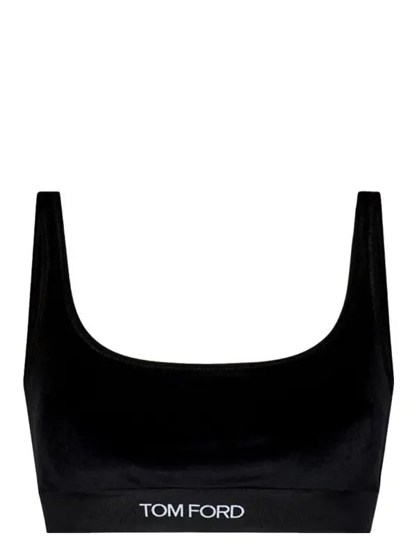 TOM FORD Logo Top - Black