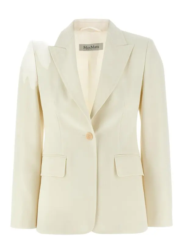 Max Mara Palchi Blazer - White