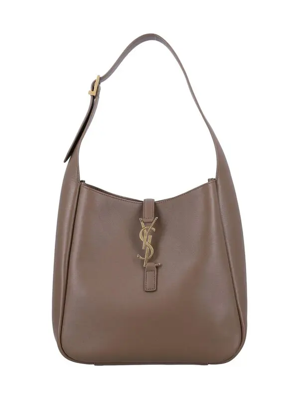 Saint Laurent Le 5 À 7 Supple Small Bag - New Pecan Brown
