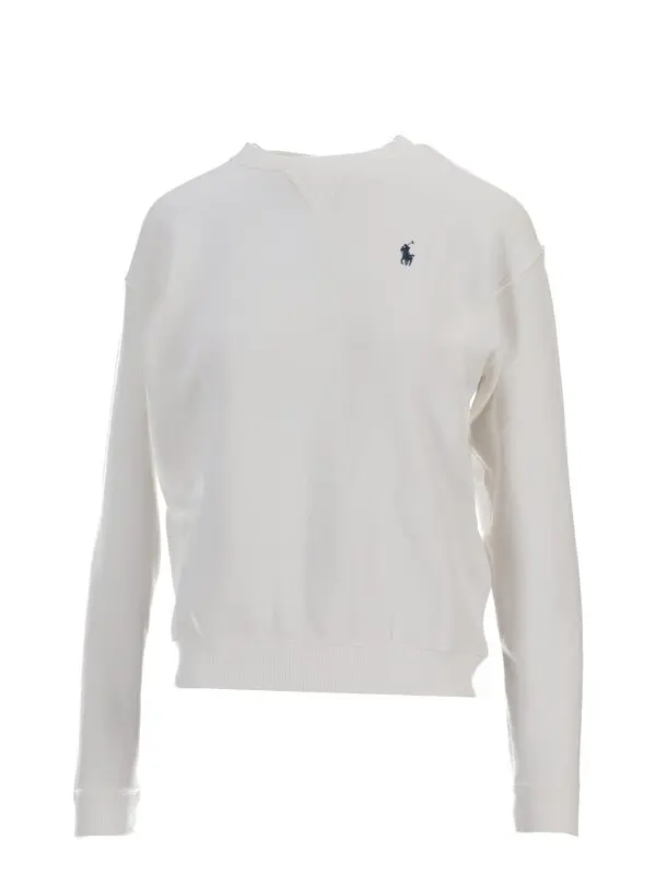 Ralph Lauren Long Sleeve Sweatshirt - White