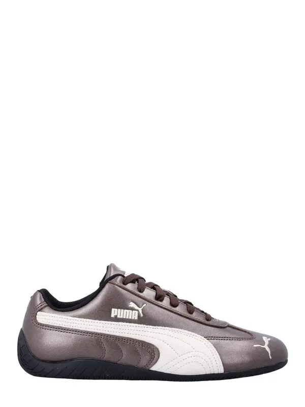 PUMA Speedcat Metallic Sneakers - Warm Brown Warm White
