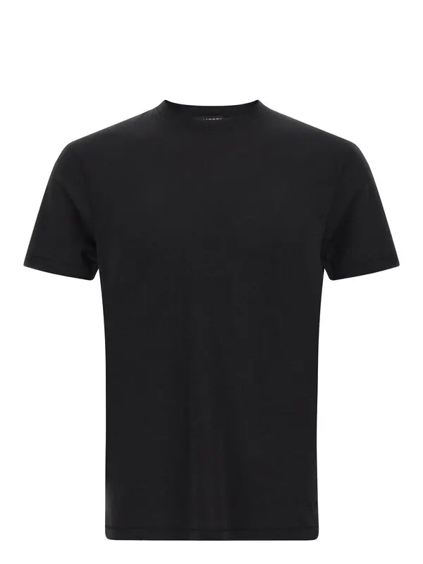 TOM FORD Logo Embroidery T Shirt - Black