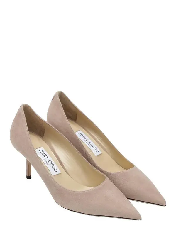 JIMMY CHOO Love 65 Suede Pumps - Pink