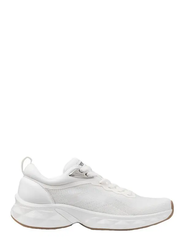 JIMMY CHOO Leather Sneakers - White