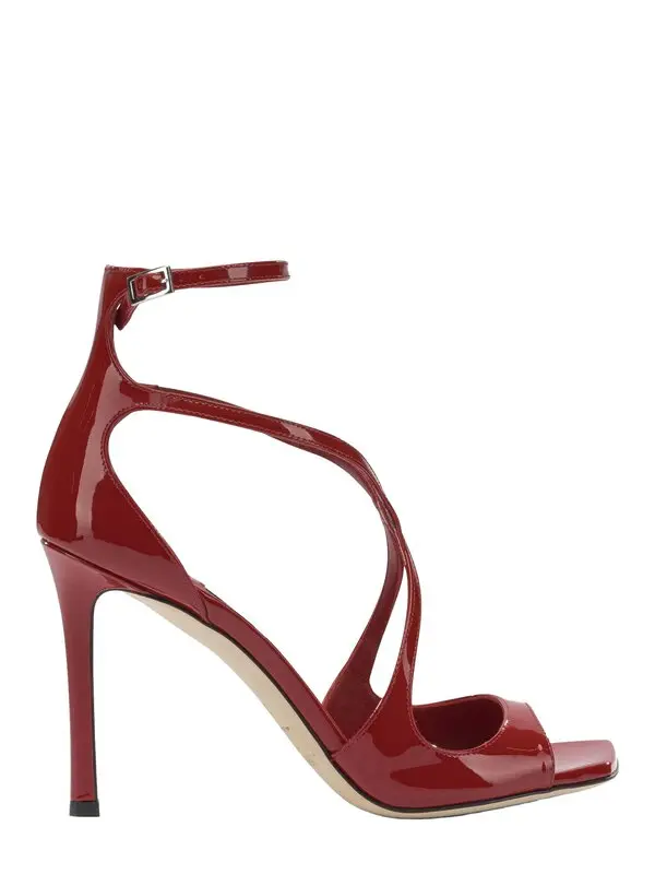 JIMMY CHOO Azia 95mm Heeled Sandals - Red