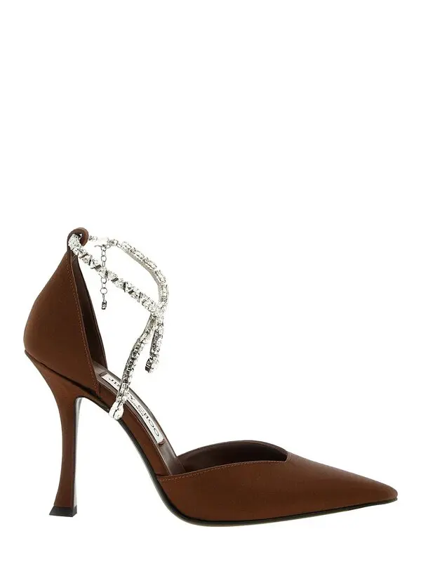 JIMMY CHOO Stevie Leather Pumps - Brown