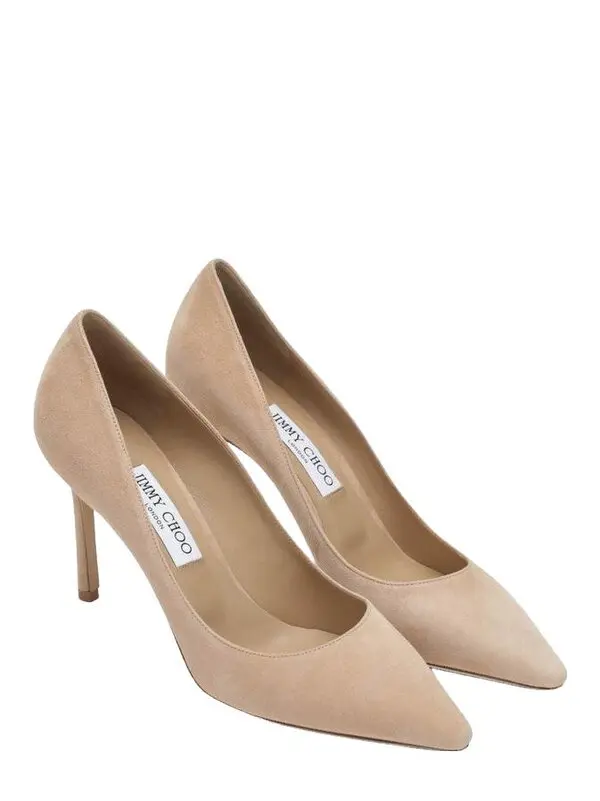 JIMMY CHOO Pumps With Stiletto Heel - Beige