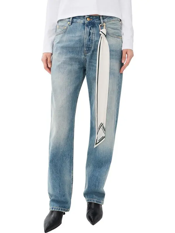 DARKPARK Liz Boyfriend Jeans - Light Wash