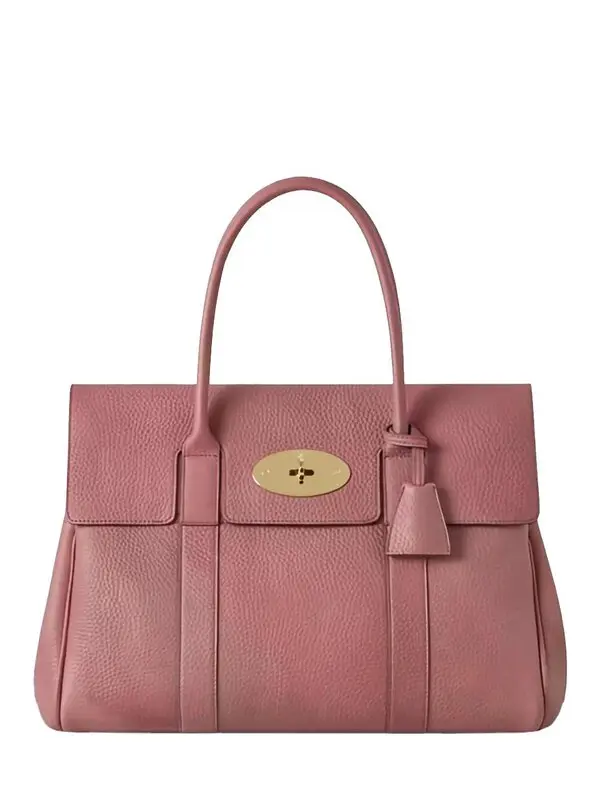 Mulberry Bayswater Leather Tote Bag - Pink