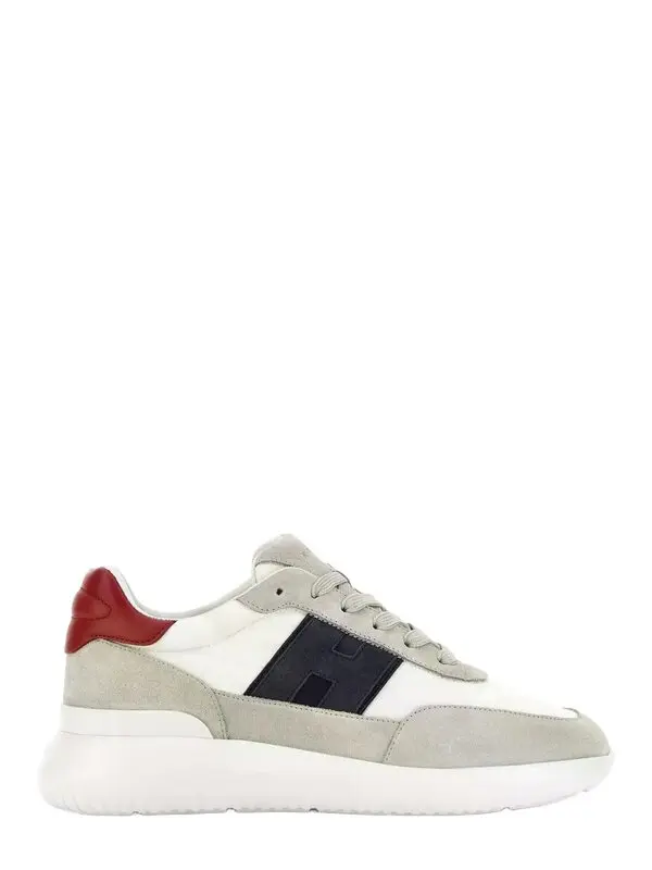Hogan Cube Lace-up Sneakers - White