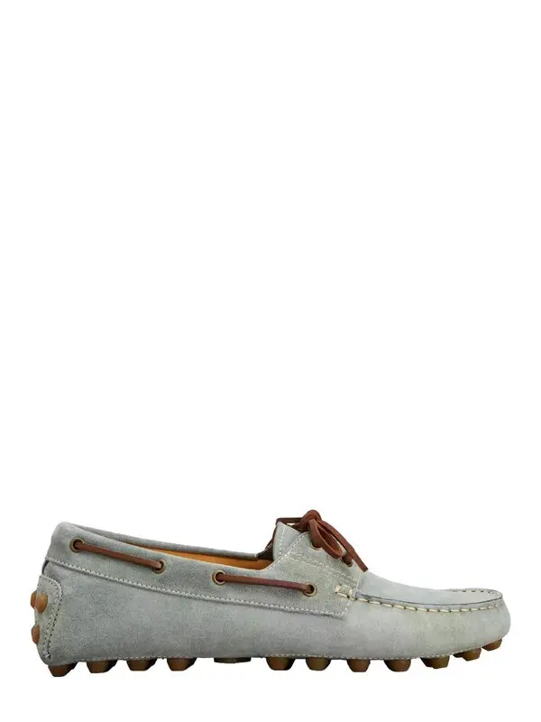 TOD'S Lace-up Boat Shoes - Grey