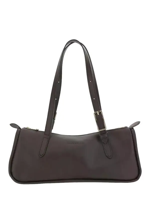 Longchamp East/west Leather Shoulder Bag - Brown