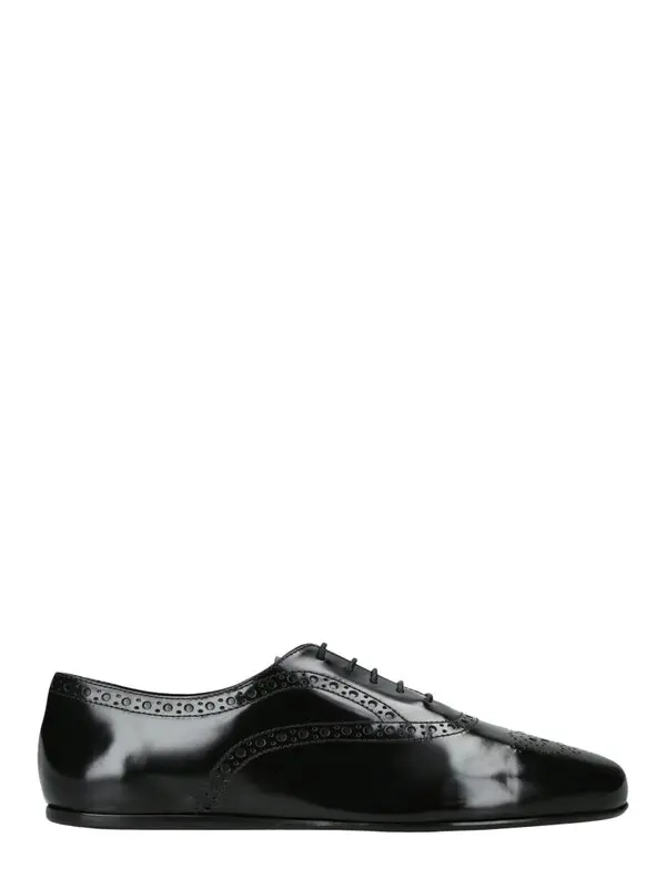 Church's Leather Rebecca Lace-up Derby Shoes - Black