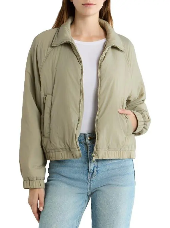 Bernardo Cloudweight Nylon Jacket - Olive Stone