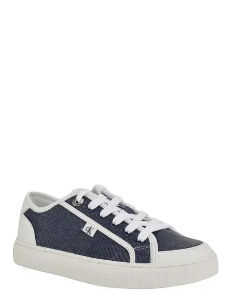 Calvin Klein Lorean Low Top Sneakers - Dark Blue