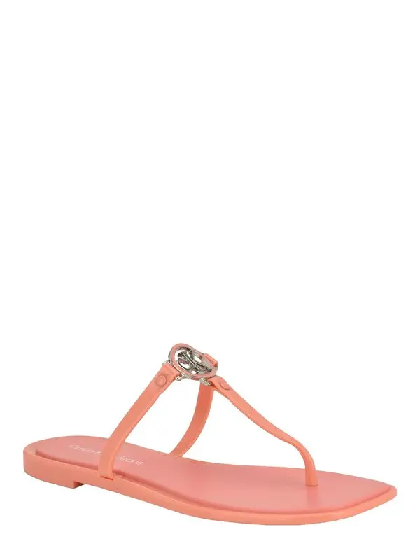 Calvin Klein Elliye Strappy Sandals - Light Pink