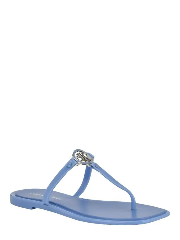 Calvin Klein Elliye Strappy Sandals - Medium Blue