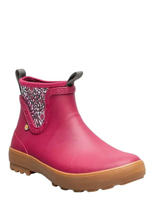 Bogs Waterproof Chelsea Rain Boot - Berry