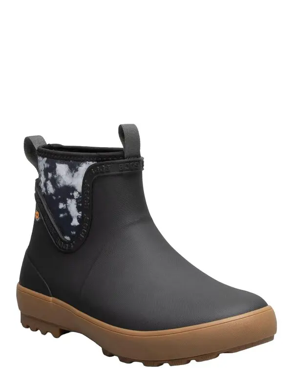 Bogs Waterproof Chelsea Rain Boot - Black Multi
