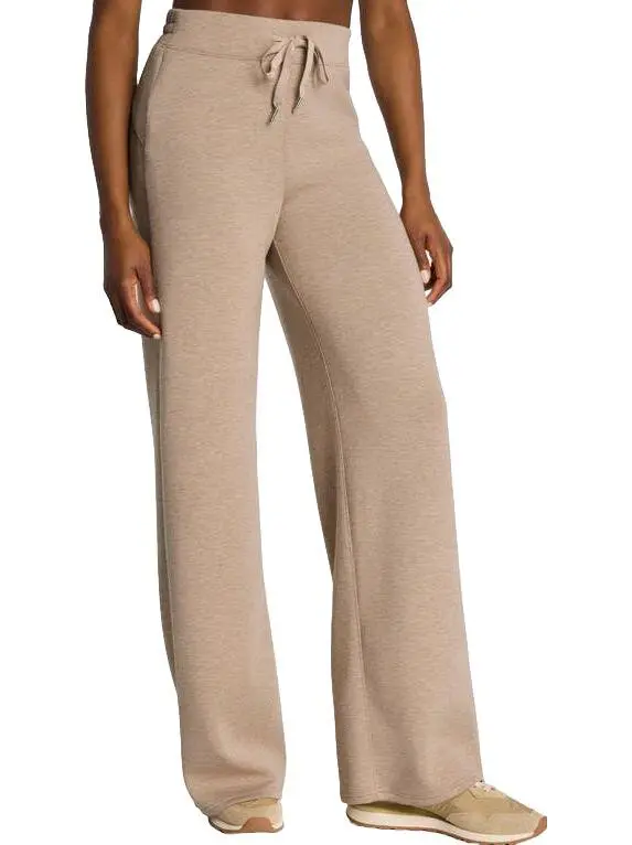 Spanx Airessentials Wide Leg Pants - Dune Heather
