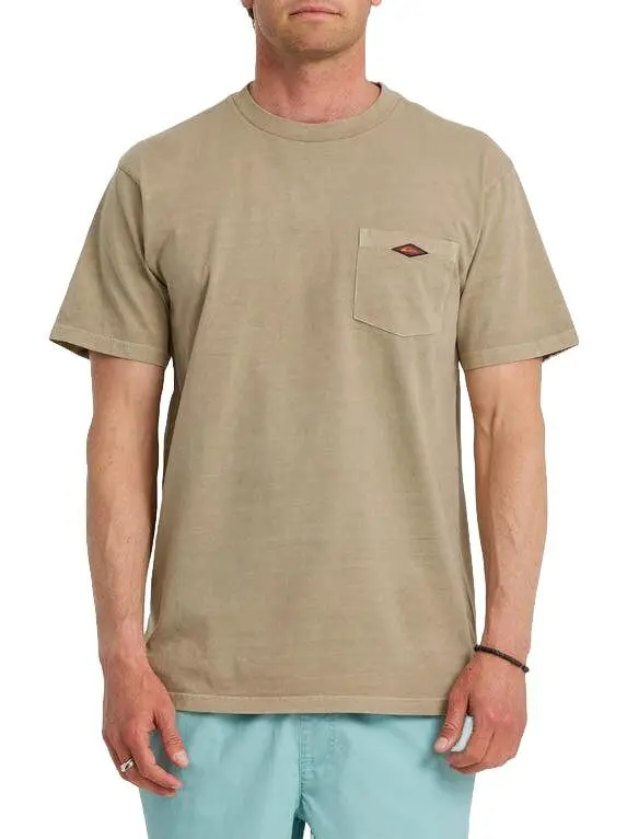 Quiksilver Saltwater Cotton Pocket T-shirt - Seneca Rock