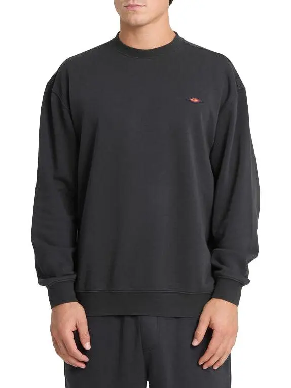 Quiksilver Saltwater Oversized Crewneck Sweatshirt - Phantom