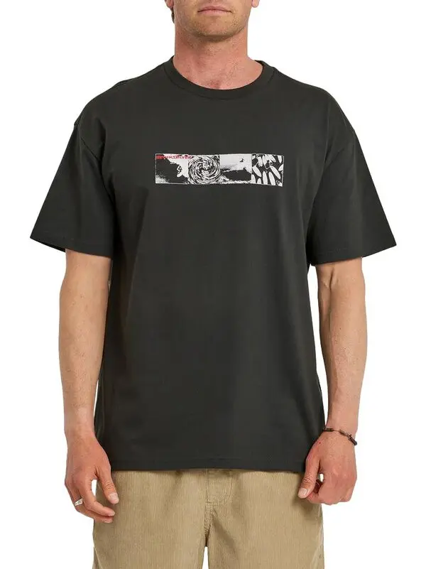Quiksilver Vortex Cotton Graphic T-shirt - Phantom