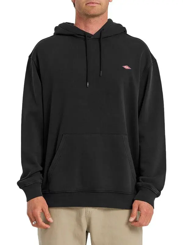 Quiksilver Saltwater Oversize Pullover Hoodie - Anthracite