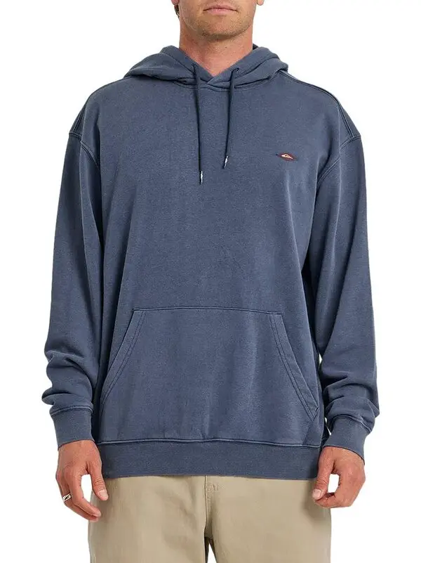Quiksilver Saltwater Oversize Pullover Hoodie - Dark Denim