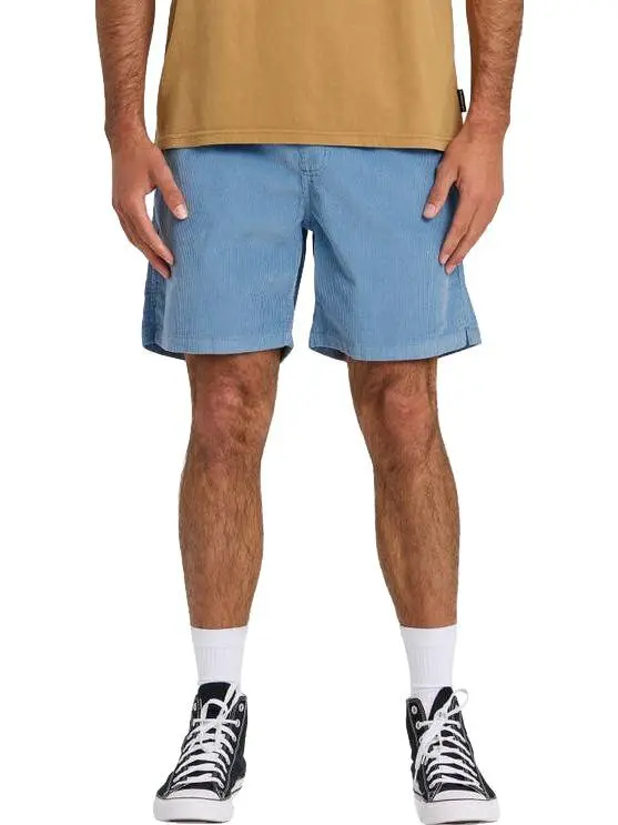 Quiksilver Taxer Corduroy Shorts - Riviera
