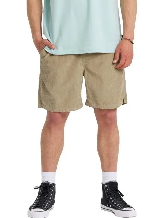 Quiksilver Taxer Corduroy Shorts - Seneca Rock
