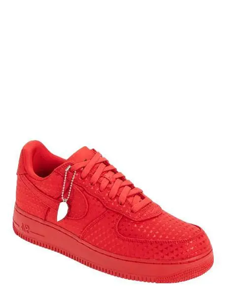 Nike Air Force 1 Retro Basketball Sneaker - University Red/red/black