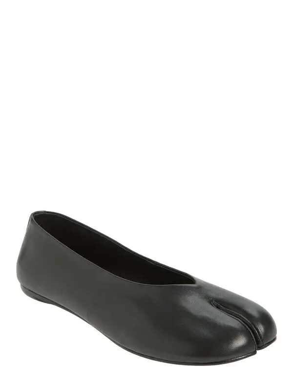 Jeffrey Campbell Equina Split-toe Ballet Flat - Black