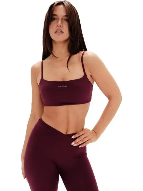REVYVE ACTIVE Luna Bra - Mulberry Merlot