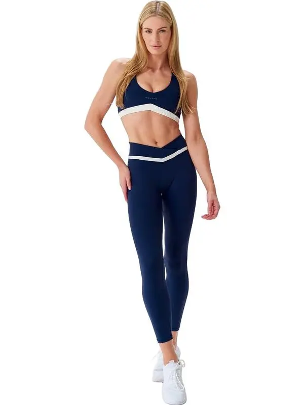 REVYVE ACTIVE V-sculpt Legging - Midnight/white