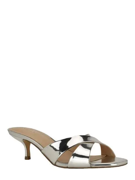 Calvin Klein Skylor Slide Sandal - Silver