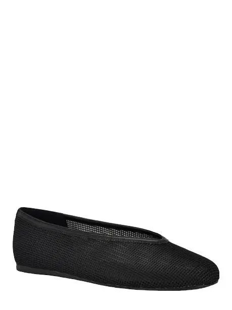 Calvin Klein Zinya Ballet Flats - Black Mesh