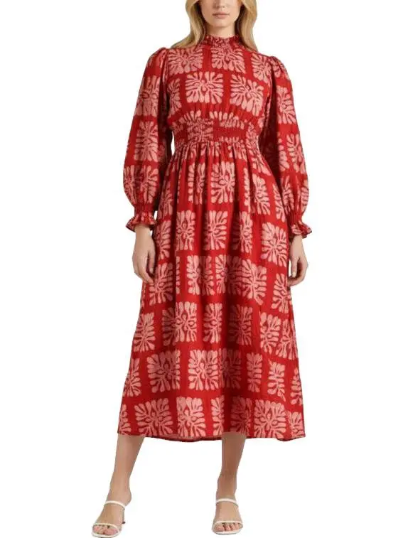 ELISAMAMA Abike Dress - Red