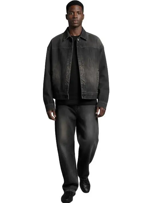 BLVCK Gradient Wash Denim Jeans - Black