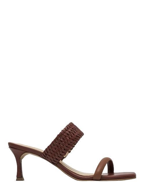 ALTA Etta Leather Sandals - Cognac