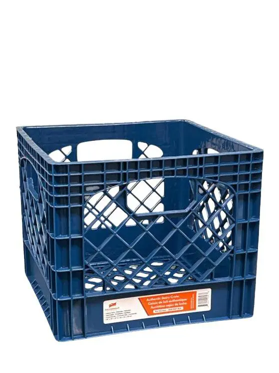 JUGGERNAUT STORAGE 16 Quart Stackable Multi-purpose Storage Crate - Blue